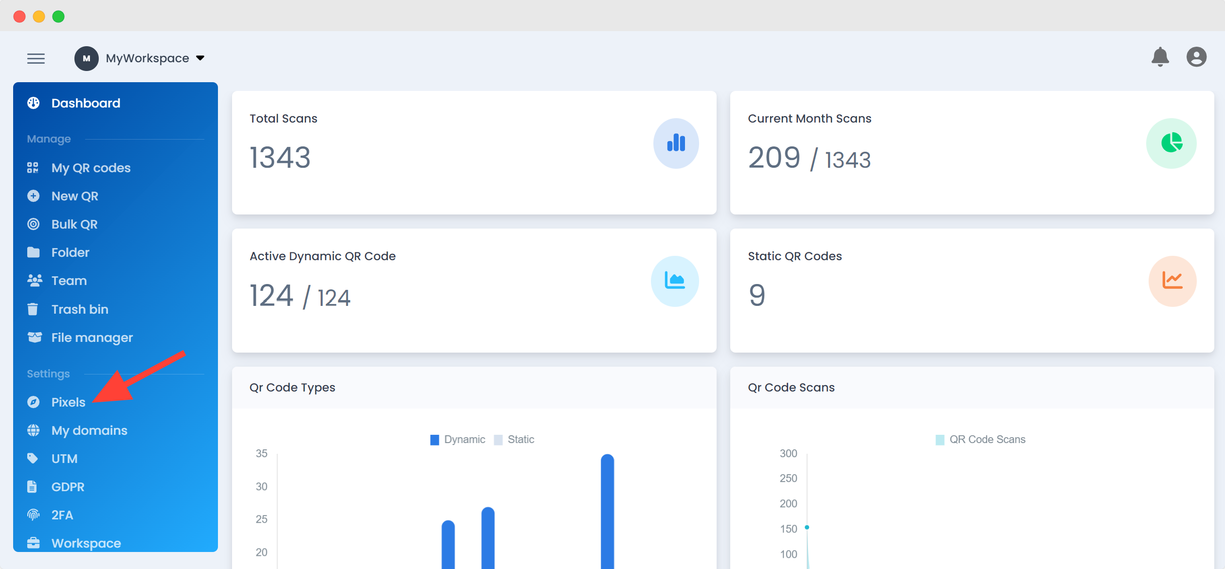 How to add pixel tracking? | ElkQR